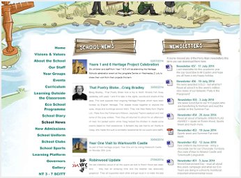 Percy Main Primary School | Website Design Newcastle